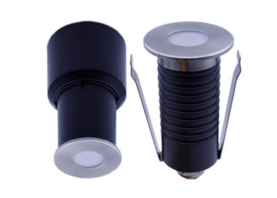 China 3W White Outdoor LED Underground Light / IP67 LED Deck Lights Glass Tempered for sale
