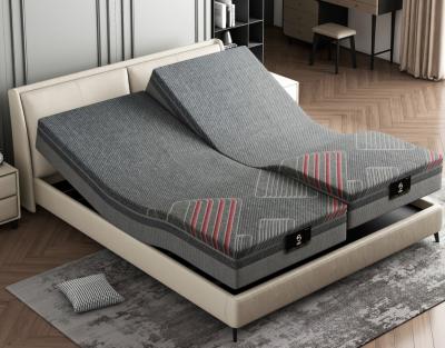 China OEM ODM M300 Sleep Smart Mattress With Child Safety Lock Couples / Double Bed Massage for sale