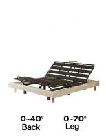 China OEM Customized Queen King Smart Bed Adjustable Zero Gravity Anti Snoring for sale