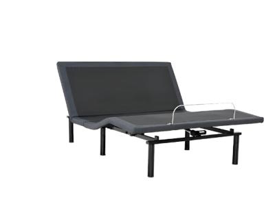 China Metal King Size Electric Adjustable Bed With Wireless Remote Control for sale
