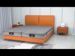 OEM ODM M300 Sleep Smart Mattress With Child Safety Lock Couples / Double Bed Massage