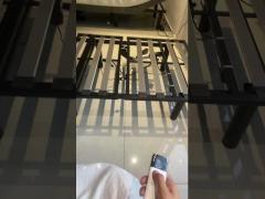 Queen King Single Smart verstellbares Liegestell schwarz mit 3 verstellbaren Positionen