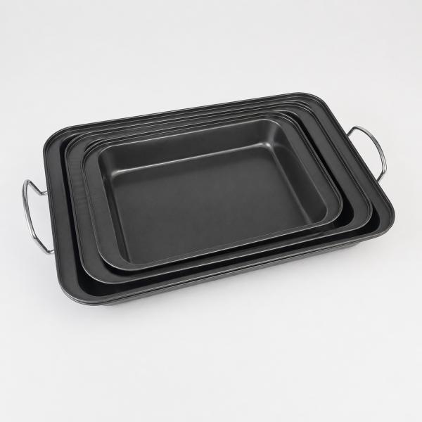 Quality Durable Baking Accessories Stainless Steel Cookie Sheets With Handles for sale