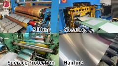 Stainless Steel Coil Processing | Slitting, Cut-to-Length, PVC Film & Surface Finishing
