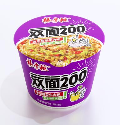 Китай Два пирога с лапшой Мгновенные лапши Пакет в бумажной бочке продается