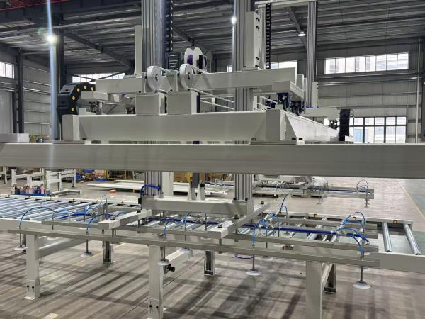 Quality 3 Axis Automatic Palletizing Robotic Arm 4 Pcs/Min For 3m Board for sale