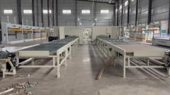 Two component glue spraying machine