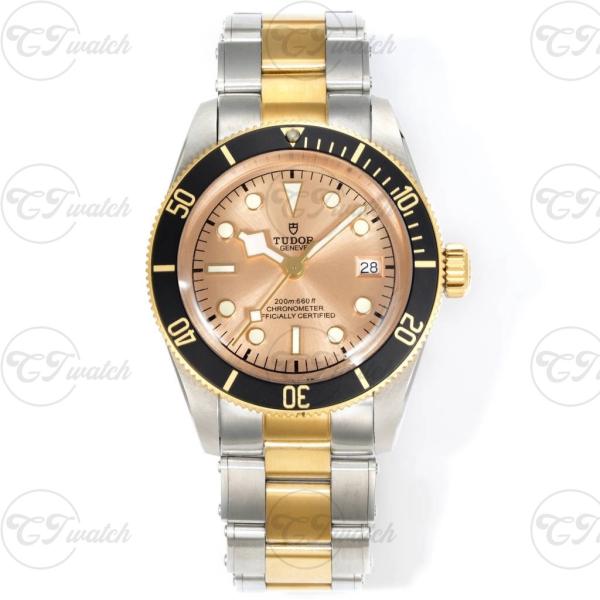 Quality Tudor Black Bay Fifty-Eight 39mm Green Dial Two-Tone Steel 18K Gold Automatic Watch M79733N-0004 for sale