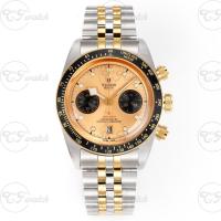 Quality Tudor Black Bay Chrono 41mm Champagne Dial Two Tone Steel Yellow Gold Chronograp for sale