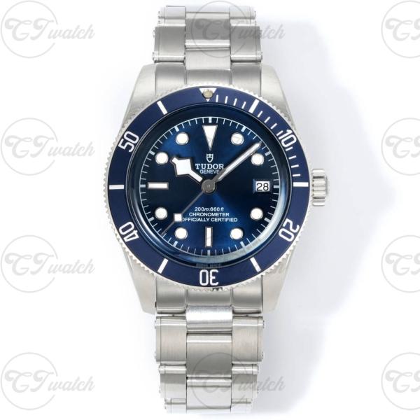 Quality Tudor Black Bay 41mm Automatic Stainless Steel Watch Blue Dial Blue Bezel for sale