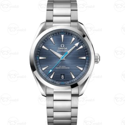 China Omega Seamaster Aqua Terra 41MM Clone Watch Automatic 8900 Movement Blue Dial Stainless Steel Luxury Mens Timepiece for sale