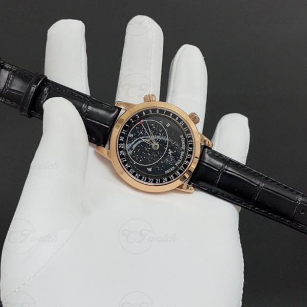 Quality Patek Philippe Grand Complications Celestial 6102R-001 Rose Gold Blue Dial Moon for sale