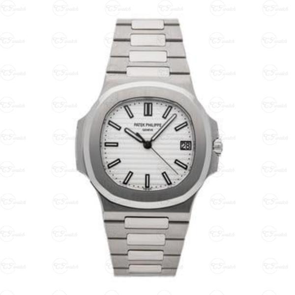Quality Patek Philippe 5711 Aquanaut Stainless Steel Diamond Bezel white Dial Rubber Strap Automatic Luxury Watch for sale