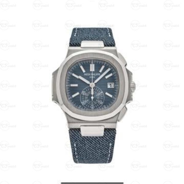 Quality Patek Philippe Nautilus5968 Moon Phase Power Reserve Automatic 40mm Stainless Steel/Rose Gold/White Gold for sale