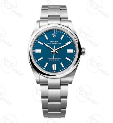 China New Super Clone Luxury Watch Oyster Perpetual 124300-0003 Green Dial for sale