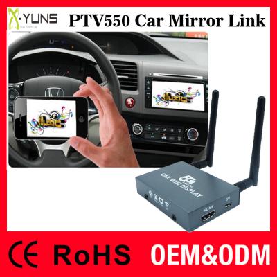 China Ptv550 2 antennas Dual-band 2.4G+5G Car WiFi Mirrorlink Android Miracast Airplay Mirroring for sale