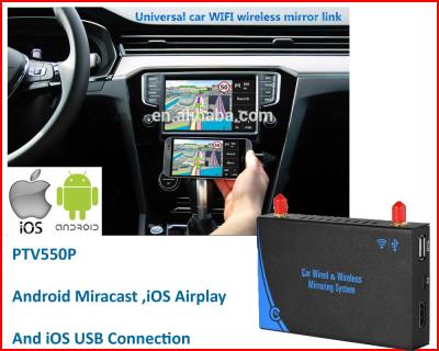 China PTV550P car mirror link miracast adapter GPS Music Player for sale
