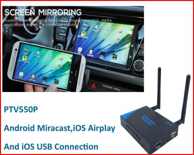 China auto smartphome mirror link airplay miracast av/hdmi output adapter for sale