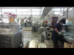 Polish and sand blast process