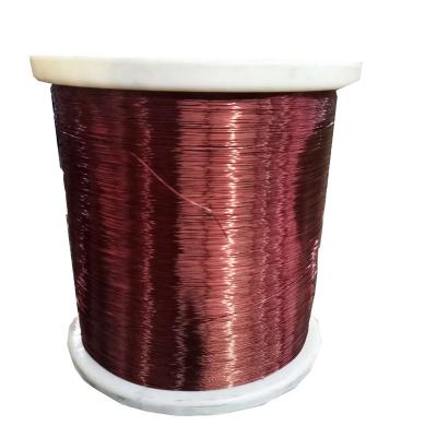 China Enamelled copper wire polyester imides 180 AWG38 for winding coils for sale