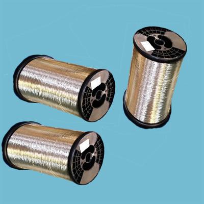 China Enameled silver clad  copper wire 2UEW/155 0.38MM for sale