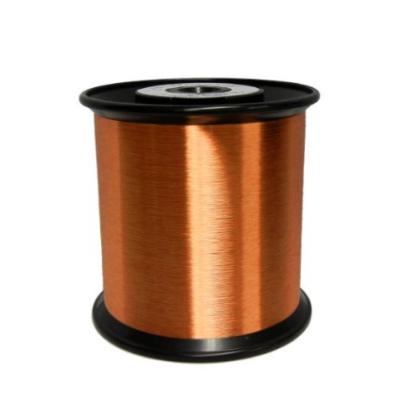 China ลวดพันคอยล์ทองแดงเคล EIW180 high quality made by high speed machine 0.7MM/Hot Sale Class F Enameled Copper Winding Wire for sale