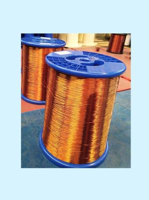 China AWG10-20 electric motor winding materials enameled copper  wire,1EIW180 ,natural color PT25 for sale