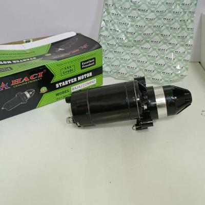 China Motocicleta BAJAJ Motor de arranque Alumínio fácil de operar Peças sobressalentes de moto à venda