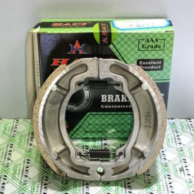 China Inovador sapato de travão TVS Peças sobressalentes de motocicleta à venda