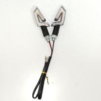 China Motorcycle Universal LED Crystal With Wires Light Bulb Blinker for sale