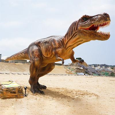 China Theme Park Decoration Artificial Life Size Realistic Animatronic Dinosaur Moving Dinosaur for sale