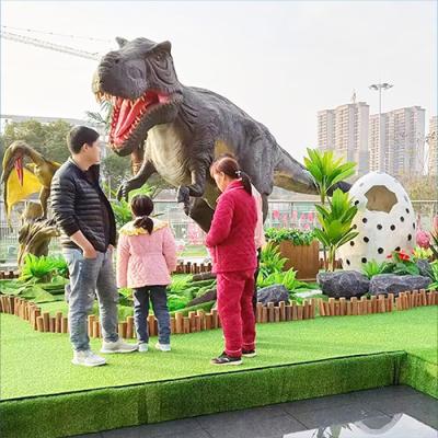 China Realistic Animatronic Dinosaur with Head, Mouth, And Limbs Movements Waterproof and Sun-resistant Customizable Color for Events and Exhibitions for sale