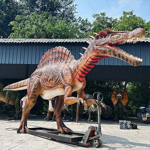 Quality Life Size Jurassic Park Animatronic Spinosaurus Mechanical Simulation Animatronic Dino for sale