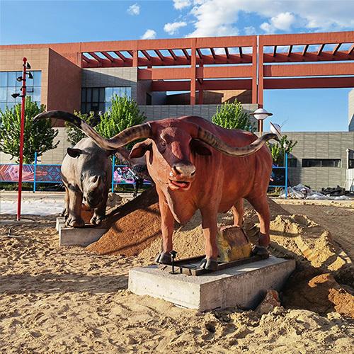 Quality Infrared Sensor Motivated Animatronic Animals Simulation Playground Decoration Waterproof for sale