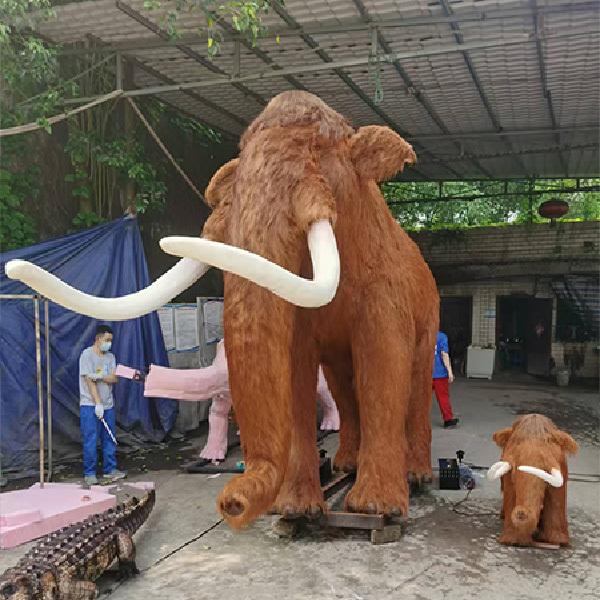 Quality Indoor And Outdoor Simulated Model Mechanical Animal Animatronics For Theme Park for sale