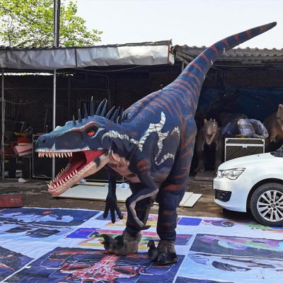 China Buy Life like Realistic Dinosaur Costume Walking Raptor Suit for sale