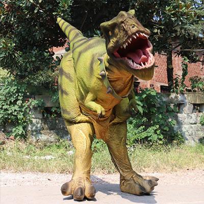 China Life Size Dinosaur Costume Interactive Walking T Rex Costume Realistic for sale