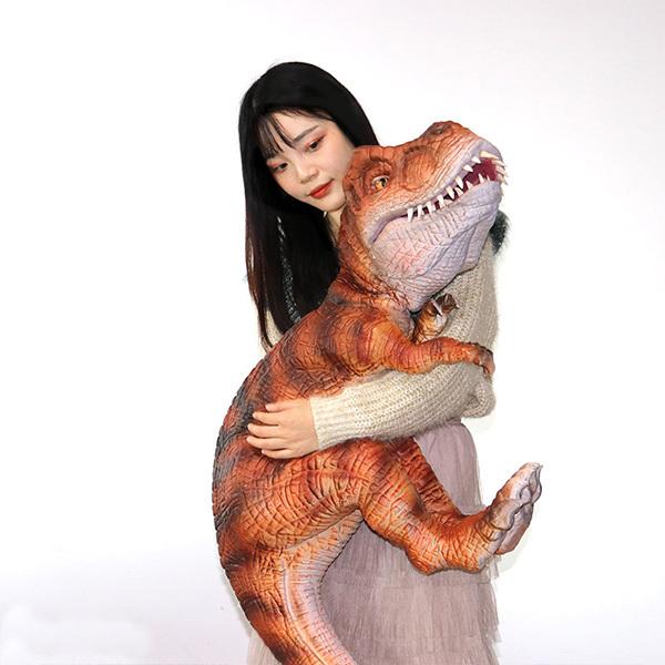 Quality Interactive Animatronic Dinosaur Realistic Baby T Rex Full Body Puppet Light Weight for sale