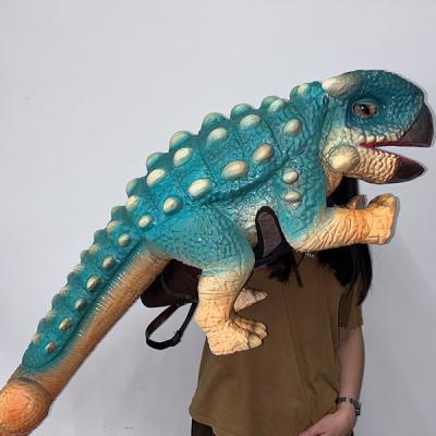 China Theme Park Customized Realistic Full Body Dinosaur Puppet Silicone Rubber for sale