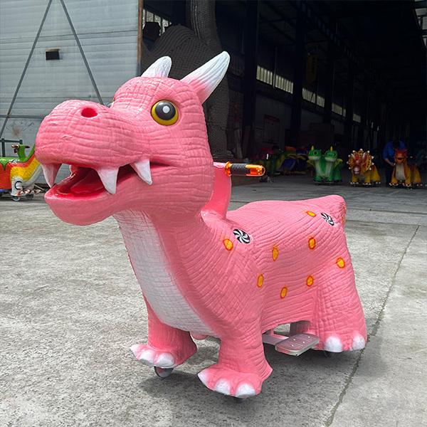 Quality Kids Ride On Animatronic Dinosaur  Riding Scooter Walking Animal Ride for sale