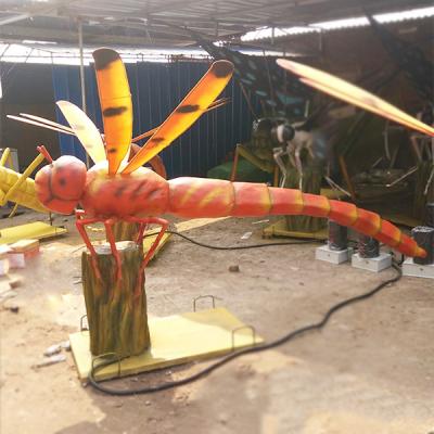 China Outdoor Botanical Garden Giant Simulation Robot Animatronic Insects Model Rust Proof for sale