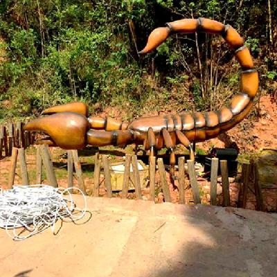 China Insect Theme Park Giant Simulation Robotic Animatronic Bug Scorpion Model for sale