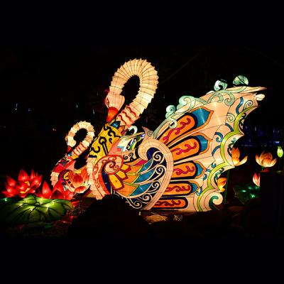 China Waterproof Themed Cultural Interactive Chinese Festival Lantern Lighting Display for sale