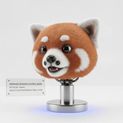 China Infrared Sensor Control Mode artificial animal offering head action realistic behavior simulation for education entertainment for sale