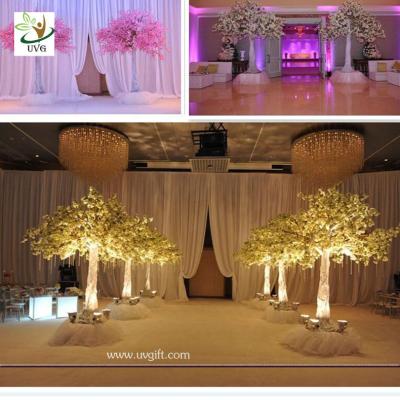 China UVG 10ft Wedding Decoration Trees in Silk Cherry Artificial Flower Manufacturer for Stage for sale