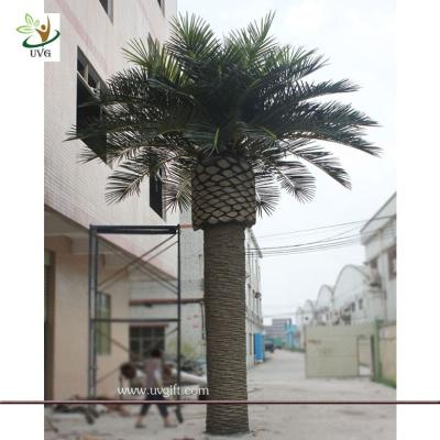 China UVG PTR013 Big ornamental artificial coconut tree in silk leaves for outdoor decoration for sale