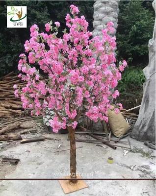 China Custom Small Artificial Cherry Blossom Tree 60cm for Wedding Table Decorations for sale