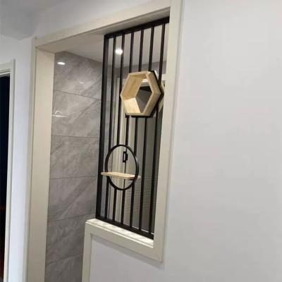 China O metal decorativo preto almofada o jantar de alumínio da tela divide o divisor de sala à venda