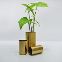 China Custom Stainless Steel Flowerpot High Rust Resistance Metal Planter for Garden Decoration 304 Grade for sale