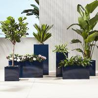 China Custom Stainless Steel Metal Planter Pot for Indoor Decoration 304 Grade for sale